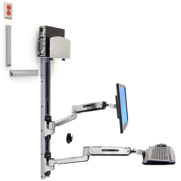 LX Sit-Stand Wall Mount System - DCP Solutions